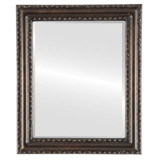 Dorset Framed Rubbed Bronze Rectangle Mirror - Antique Bronze - Bed ...
