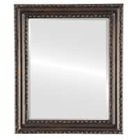 Dorset Framed Rubbed Bronze Rectangle Mirror - Antique Bronze - Bed ...