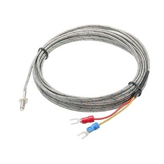 Temperature Sensor M6 Thermocouple J Type 10ft 0 to 750 Celsius Degree ...
