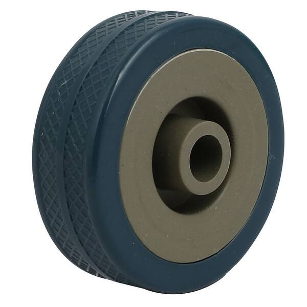 2-inch Diameter Rubber Wheel Skateboard Trolley Caster Pulley 4pcs ...