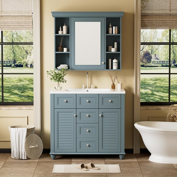 Country style bathroom vanity store