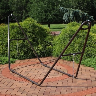 Hammock Stand Steel with Bronze Finish Heavy-Duty Universal Multi-Use ...