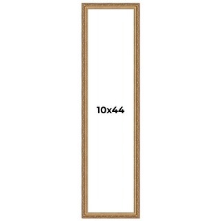 10x44 Frame Red Solid Wood Picture Frame Width 1.75 Inches | Interior ...