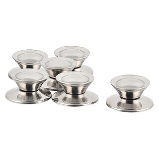 Home Kitchen Fittings Round Shaped Pot Lid Cover Heat Resistant Pull ...