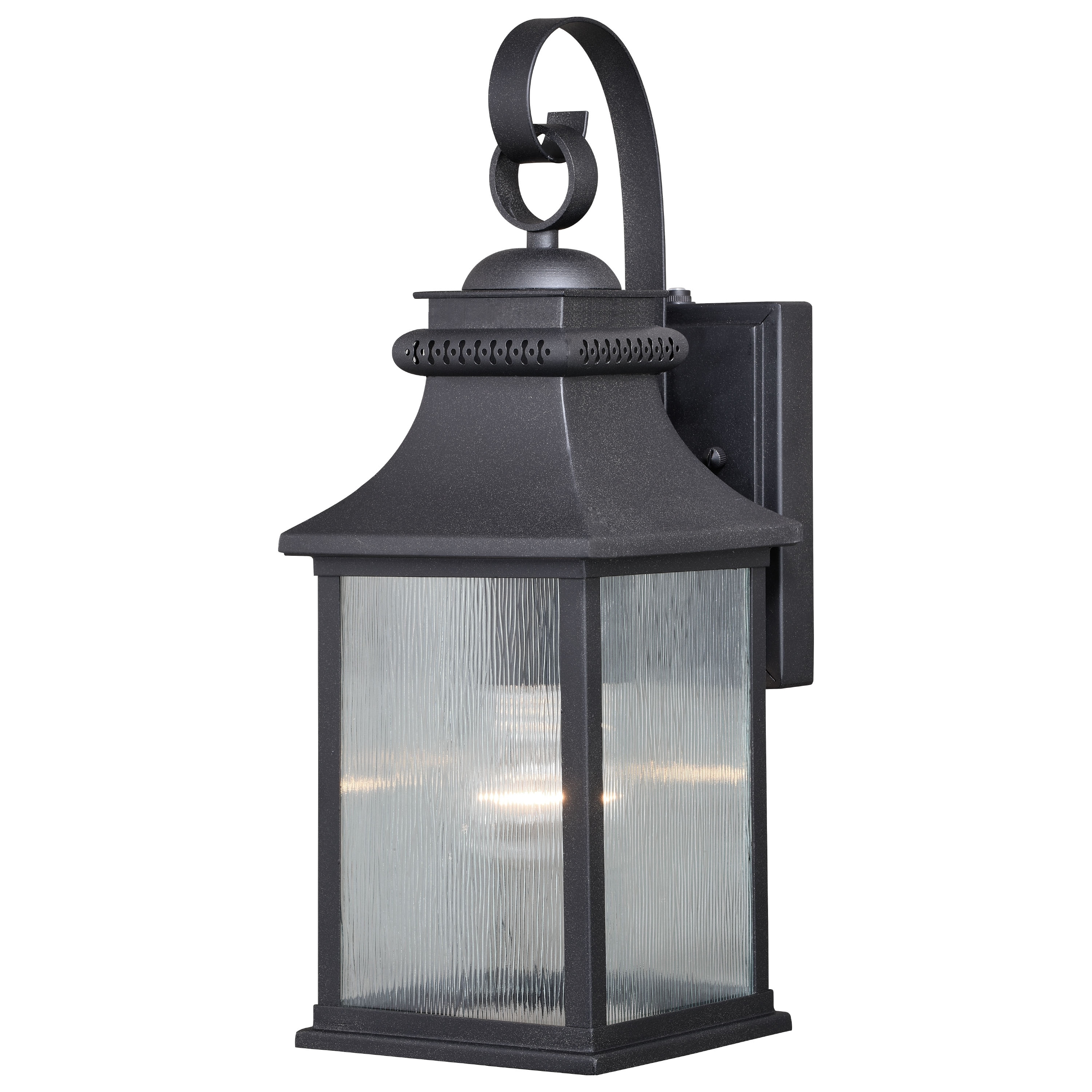 Chatham 1 Light Bronze Coastal Outdoor Wall Lantern Clear Glass - 6.5 ...