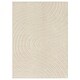 Luxe Weavers Modern Geometric Wave Area Rug, Stain Resistant Carpet ...