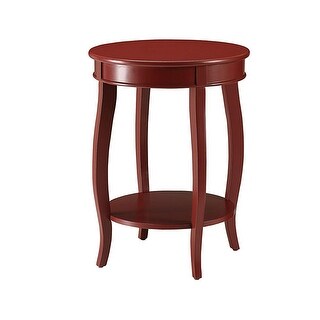 Trendy Side Table, Red - Bed Bath & Beyond - 21465347
