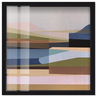 Beauty Geo II Modern Wall Decor Shadowbox Print by Art Remedy - Bed ...