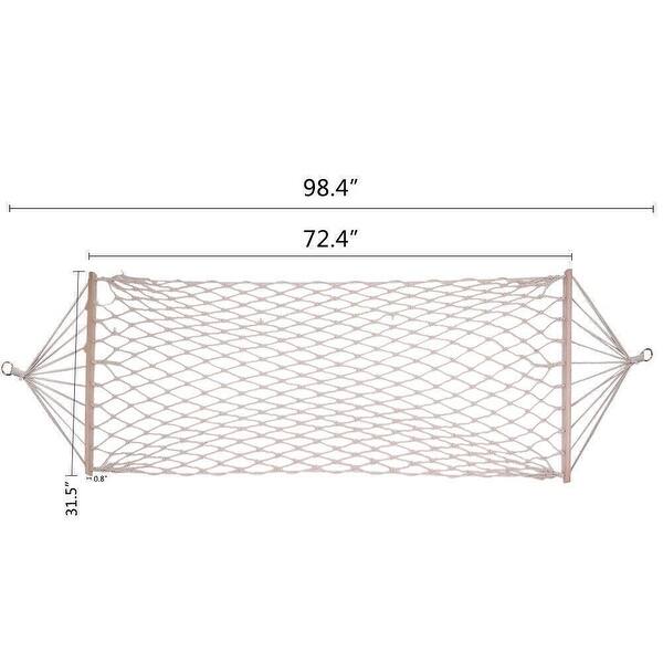Hammock Chair Swing Hanging Rope Seat Net Chair - Bed Bath & Beyond ...