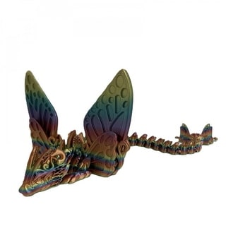 Rainbow Butterfly Wing Dragon 3D Printed Figurine - Bed Bath & Beyond ...