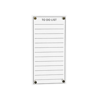 Acrylic Dry Erase To-Do List 13"H - Bed Bath & Beyond - 42602975