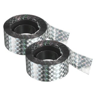 2Pcs Bird Reflective Scare Tape 164ft x 0.9" Double Sided Keep Away ...