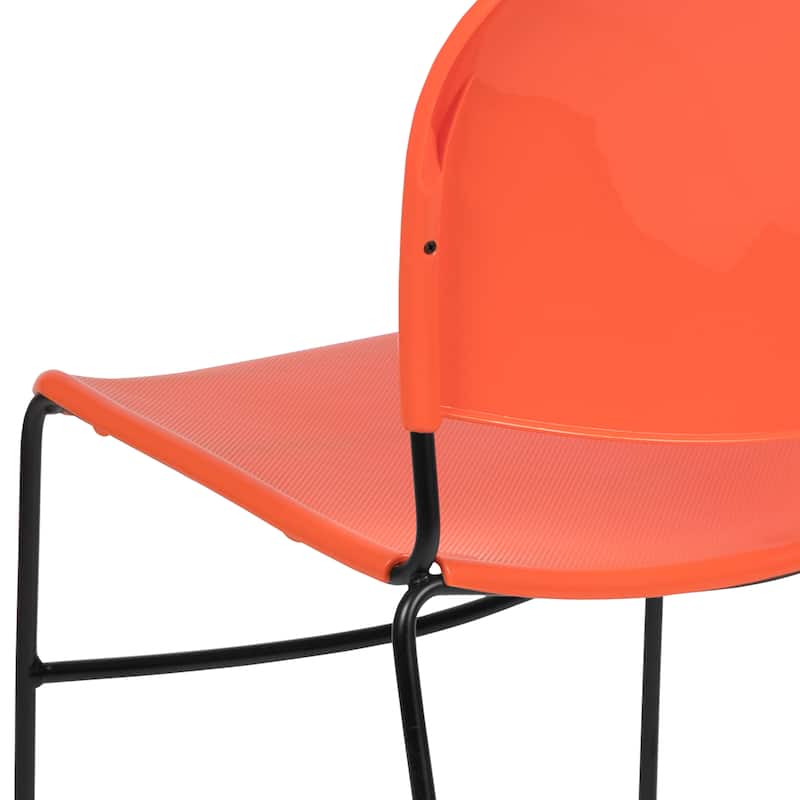 Ultra-compact High-capacity Stacking Metal Chairs (Set of 5 ...