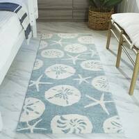 Caistor Coastal Coral Reef Pattern Tropical Area Rug - On Sale - Bed ...