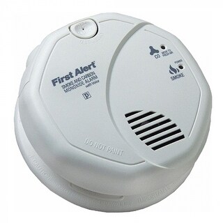 First Alert SC7010BV Photoelectric Smoke & Carbon Monoxide Alarm, 120V ...