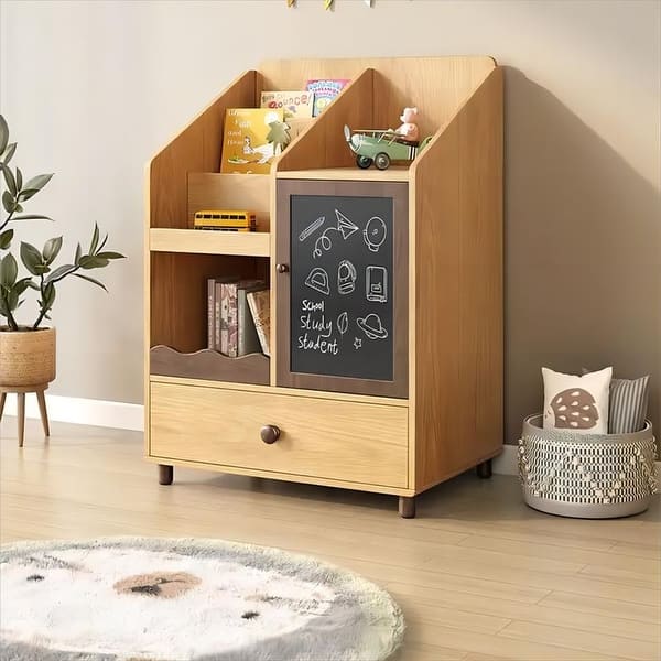 Magnetic Blackboard Children Storage Cabinet - Bed Bath & Beyond - 39923721