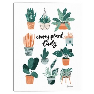 Plant Lady Canvas Art Print - Bed Bath & Beyond - 38919096