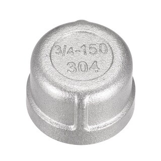 Stainless Steel Pipe End Cap Fitting Female Thread - Bed Bath & Beyond ...
