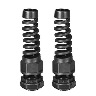 Cable Gland Waterproof IP68 Nylon Adjustable Locknut with Strain Relief ...