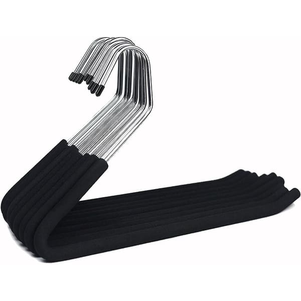 HUJI Open Ended Easy Slide Hangers Organizers Set of 10 - Bed Bath ...