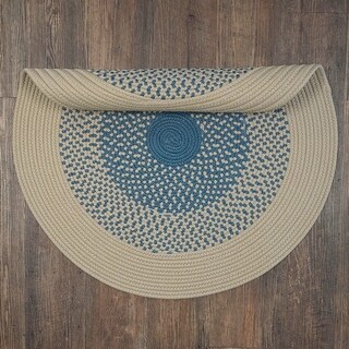 Colonial Mills Common Fence Banded Border Round Area Rug - Bed Bath ...