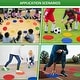 Spot Markers for Kids 10pcs 9 Inch Non-Slip PVC Agility Poly Spots Flat ...