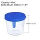 40mL Sample Cups Sample Containers Leak Proof Screw Cap for Lab Home ...