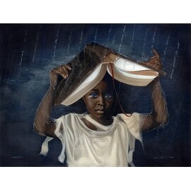 ''Sheltered'' by Edwin Lester African American Art Print (11 x 14 in ...