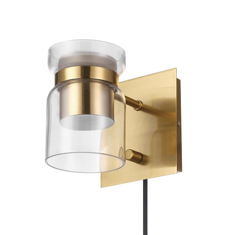 Globe Electric 91002773 Elowen 8" Tall LED Wall Sconce - Bed Bath ...