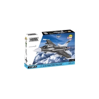 COBI Armed Forces F-16D Fighting Falcon Aircraft, Toys for Kids, 410 ...