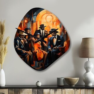 Jazz Harlem Renaissance V - African American Art Wall Clock in ...