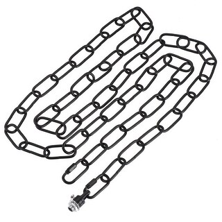 Pendant Light Fixture Chain 80" Long with Chain Connectors Hook Rings ...