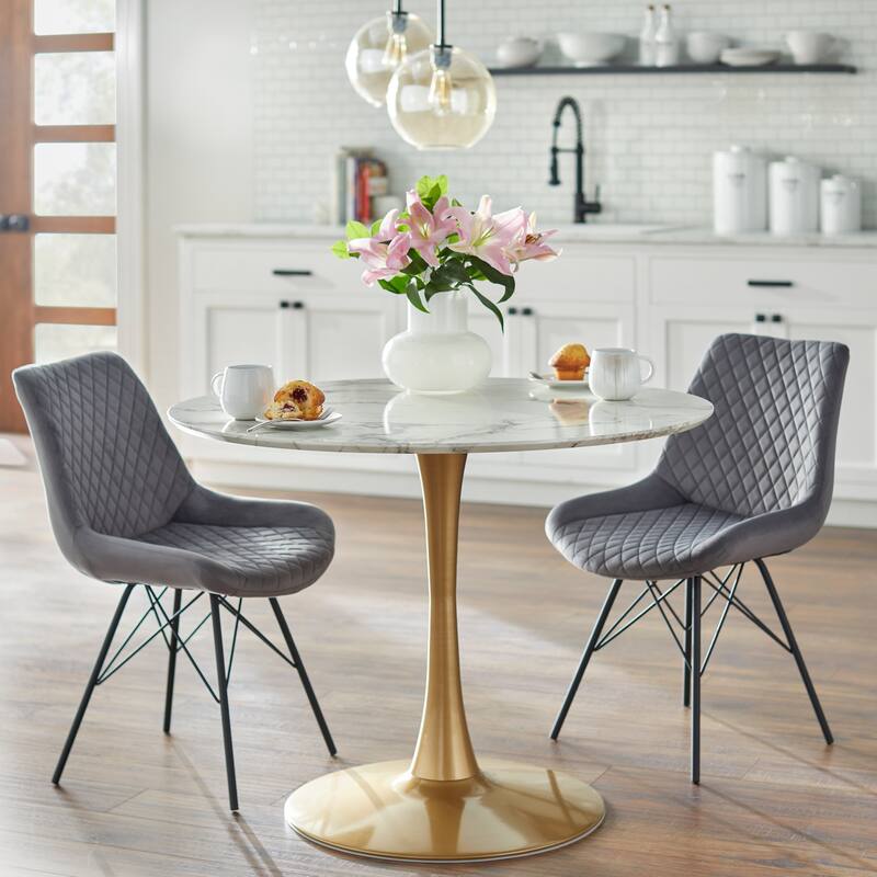 angelo:HOME Kavitt Round Dining Table - On Sale - Overstock - 29145214