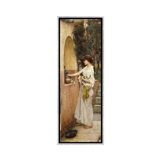 iCanvas "A Roman Offering" by John William Waterhouse Framed - Bed Bath ...