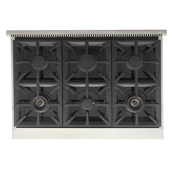 KUCHT Professional 36 in. Liquid Propane Range Top with Sealed Burners ...