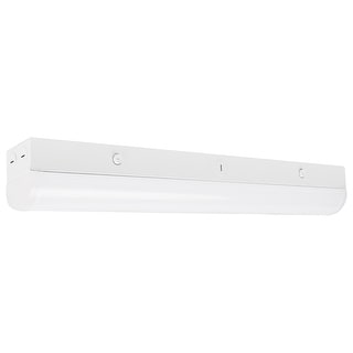 2 ft. LED - Linear Strip Light - CCT Selectable - White Finish - 100 ...
