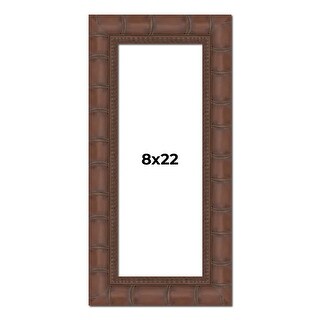 8x22 Frame Pewter Solid Wood Picture Frame Width 1.625 Inches ...