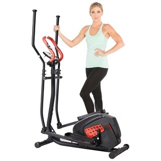 Elliptical Machine Trainer Magnetic Smooth Quiet Driven with LCD ...