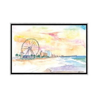 iCanvas "Myrtle Beach South Carolina Sunrise At The Beach" by Markus ...