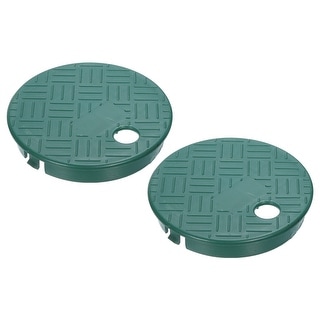 6 Inch Sprinkler Valve Box Cover, 2 Pack Irrigation Valve Box Cover Lid ...