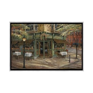 iCanvas "Mandi's Cafe" by Ruane Manning Framed - Bed Bath & Beyond ...