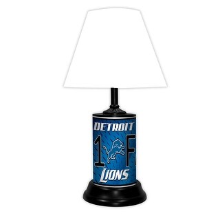 Detroit lions Lamp-Wt - Detroit lions - Bed Bath & Beyond - 39685975