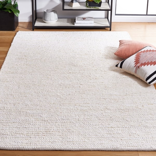 SAFAVIEH Handmade Natura Mayke Wool & Cotton Rug - On Sale - Bed Bath ...