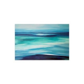 Blue Ocean Print On Acrylic Glass by Maxine Shore - Bed Bath & Beyond ...