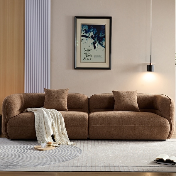 Sectional Sofa 4 seater Sofa Couch Durable Fabric with Solid Wood Frame On Sale Bed Bath Beyond 40472407