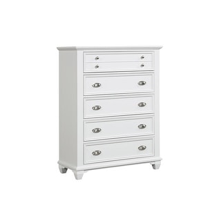 New Classic Furniture Brenton White 5-Drawer Chest - Bed Bath & Beyond ...
