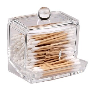 Acrylic Q-Tip Storage Dispenser (1 Or 2-Pack) - Bed Bath & Beyond ...