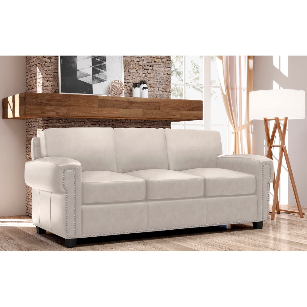 White Leather Sofas - Bed Bath & Beyond