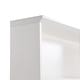 Wide Hall Tree Coat Rack Entryway Storage Bench Display Cabinet, White ...