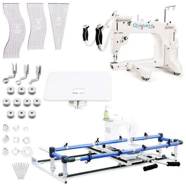 Grace Q'nique 15R Midarm Quilting Machine with Cutie Frame with ...